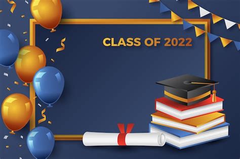 Free Vector Gradient Class Of 2022 Background