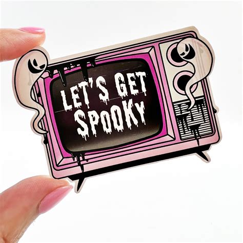 Lets Get Spooky Vinyl Decal Fabulously Planned