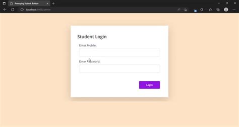 Avinash Mane On Linkedin Annoying Login Button Using Html Css And