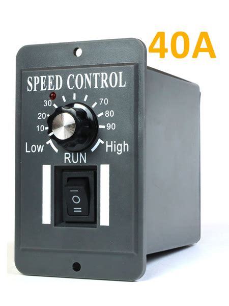 Регулятор оборотов двигателя вентилятора 40А 12В 24В 48В без потери мощности ШИМ контроллер