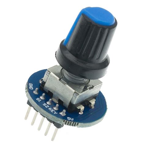 아두이노 브릭 센서 개발 로터리 엔코더 모듈 라운드 오디오 회전 전위차계 노브 캡 ec11 반도체 집적회로 aliexpress