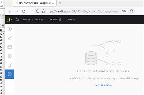 App Ui Bug Cant See Projects Artifacts When It Has No Runs Wandb Help Wandb Community