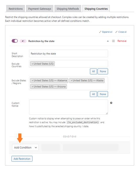 How To Restrict Woocommerce Shipping By State 2024 Guide Aovup Formerly Woosuite