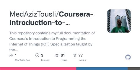 Coursera Introduction To Programming The Interne Of Things