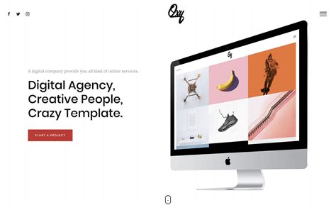 Oxy Ui Kit Html5 Responsive Website Template