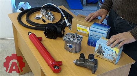 Комплект переоборудования рулевого управления Т 25 на насос дозатор Youtube