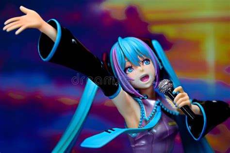 Display Of Hatsune Miku Figure Editorial Image Image Of Succubus Queen