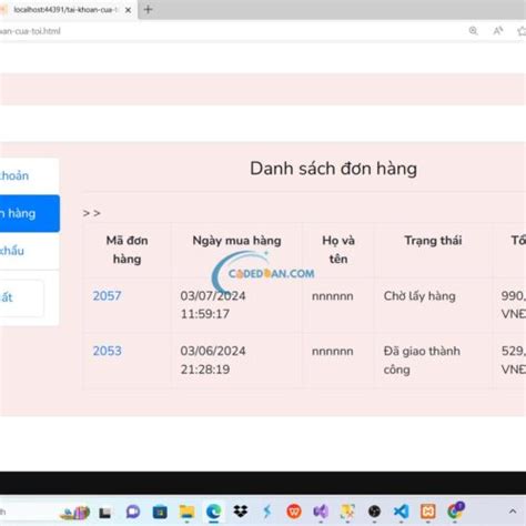 Website Mvc Core Quản Lý Bán Hàng Thời Trang Có Báo Cáo Sàn
