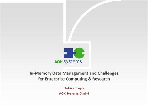 pdf in memory data management and challenges for …ttrapp gmxhome de