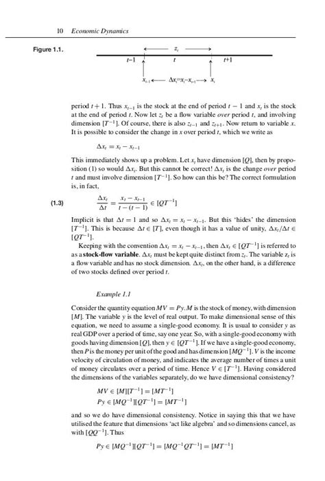 [diagram] Economic Dynamics Phase Diagrams And Their Economic