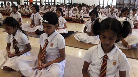 Sati Pasala Mindfulness Programme For Dheerananda College