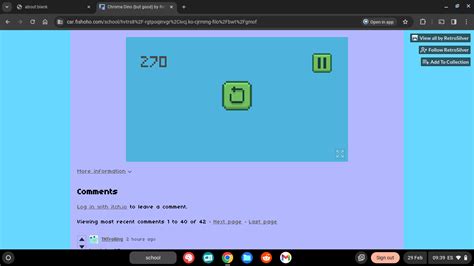 Chrome Dino But Good By RetroSilver