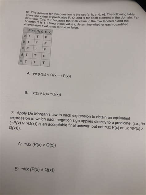 Solved The Domain For This Question Is In He Domain For Chegg Com