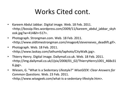 sedentary lifestyles final ppt