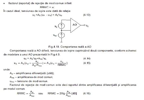 4 Circuite Electronice Analogice Folosite N Sistemele De