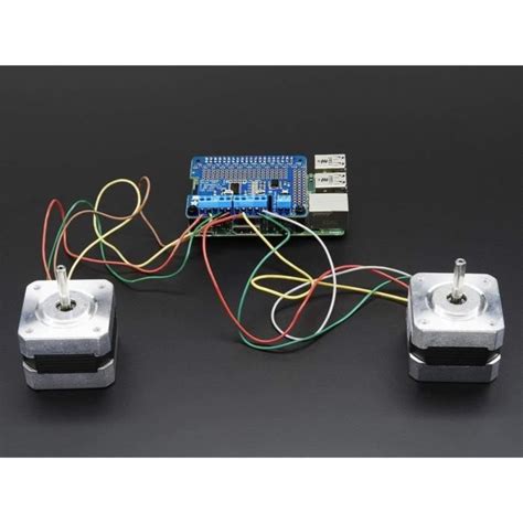 motor hat adafruit raspberry pi i2c tb6612 serial ata 600