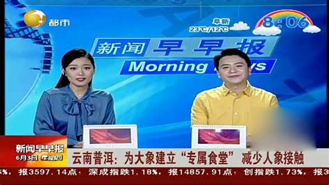 云南普洱：为大象建立“专属食堂”减少人象接触社会奇闻轶事好看视频