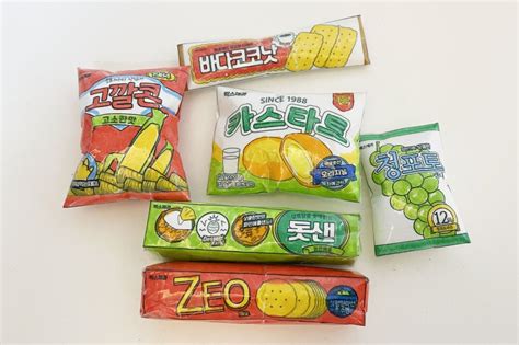 종이 스퀴시 만들기 무료도안 과자 And 분식 세트 네이버 블로그