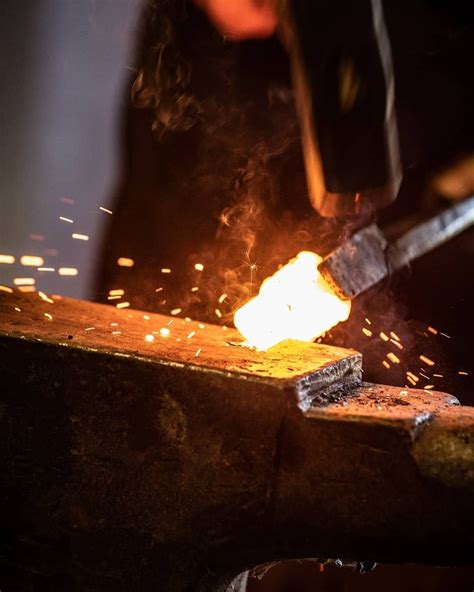 Forge Welding Fantasy Blacksmith Aesthetic