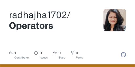 Github Radhajha1702operators