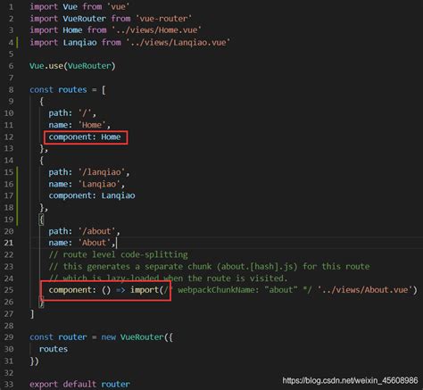 Vue Router 路由中path和component的作用vue Router Component Csdn博客