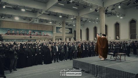 عکساحترام خاص پسر شهید سلیمانی در دیدار امروز با رهبر انقلاب ایسنا