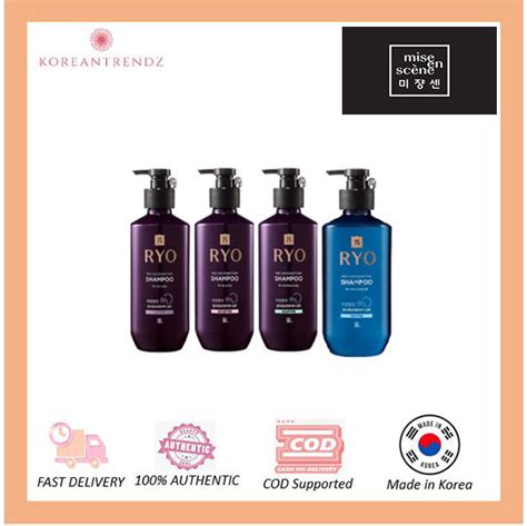 Ryo Jayang 9ex Hair Lost Expert Care Shampoo 400ml Lazada Ph