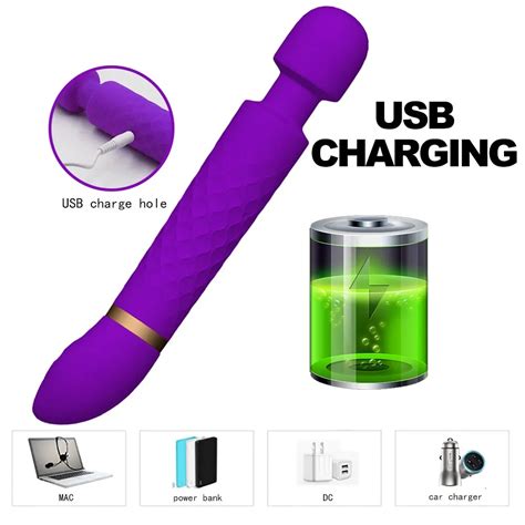 12 Speeds Cordless Powerful Double Motor Wand Massager Amazon Hot Sex