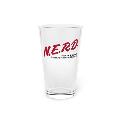N E R D Pint Glass Screencrush