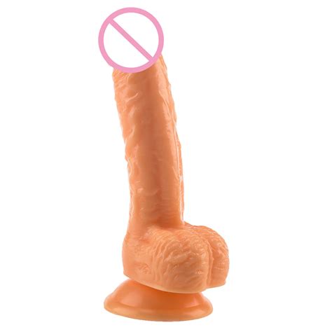 Realistic Dildo Female Masturbator Strong Huge Penis With Suction Cup