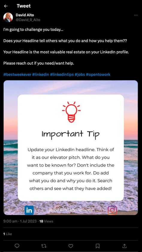 A Guide On How To Build A Stellar LinkedIn Profile TDA