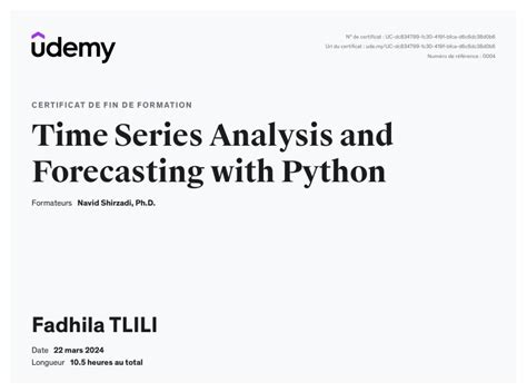 Fadhila Tlili On Linkedin Datascience Python Timeseries Forecasting Dataanalysis Ai