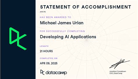 Continuouslearning Ai Datacamp Michael James Urian