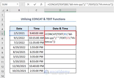 How To Add A Time To A Date In Excel 4 Methods Exceldemy