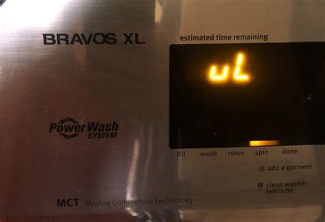 Maytag Washer UL Code How To Fix Nerd In The House