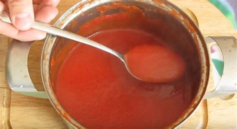 Рецепт домашнего кетчупа