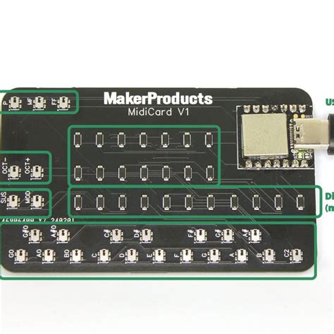 Midicard Usb C Tiny Keyboard