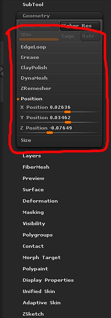 Missing Modify Topology Menu Zbrushcentral