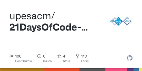Github Upesacm21daysofcode 2024