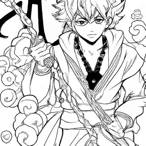 Desenhos De Yuno Para Imprimir E Colorir Em Casa