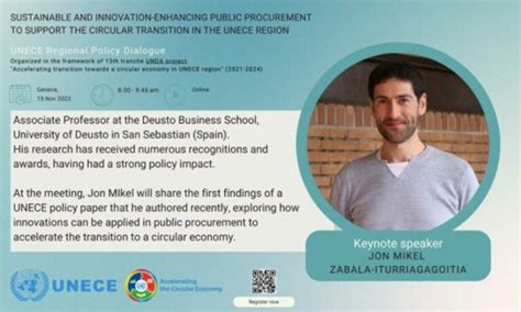 Regional Policy Dialogue Sustainable And Innovation Enhancing Procurement To Support Circular