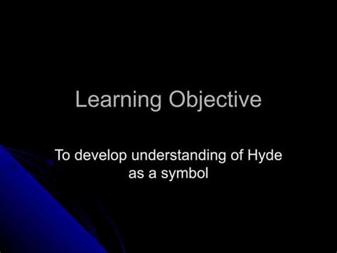 Dr Jekyll And Mr Hyde Part 1 Ppt