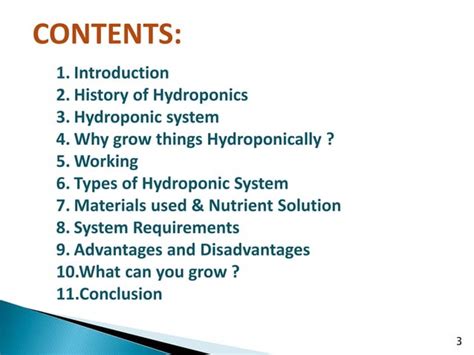 Hydroponics Ppt PPTX