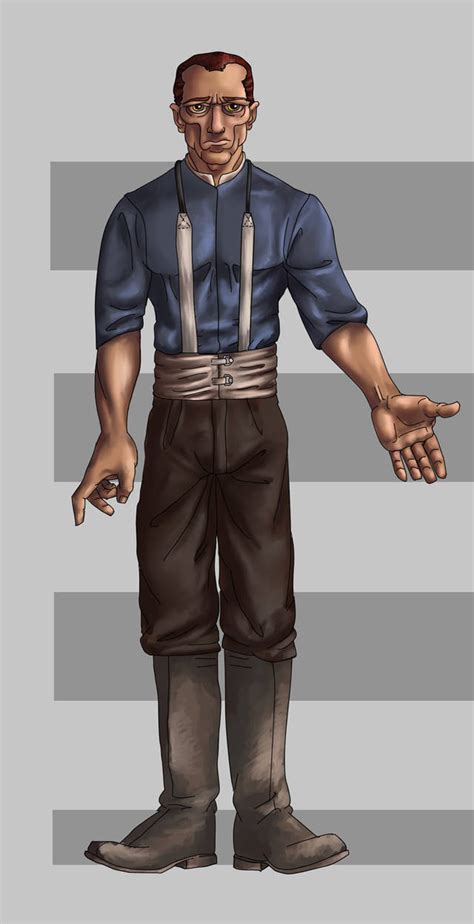 Cutter Hackett Model Sheet By Jonwake On Deviantart