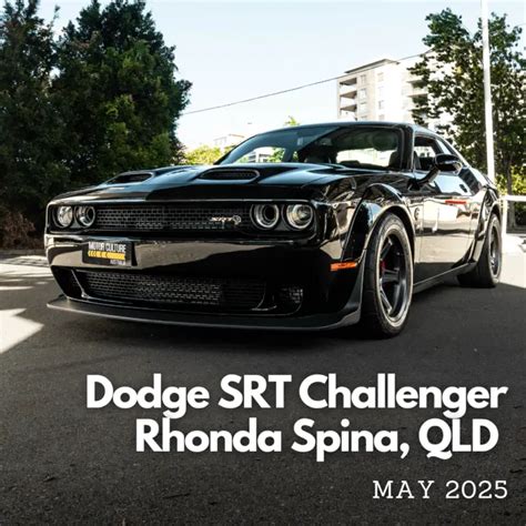 Win This Dodge Challenger Srt For 10 With Motor Culture Australia Motor Culture Australia