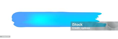 흰색 수채화 페인트 아이디어 블루 스트라이프 브러쉬와 얼룩 스트로크 브러시 페인트 아트 스트라이프 블루 아크릴 아트 그린 부드러운 수채화 브러시 아트에 고립 된 파란색