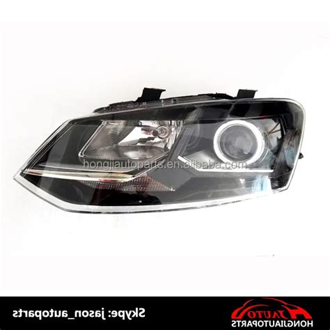 LED HEAD LAMP LIGHT With Lens for VW POLO 6RU941016 / 6RU941015 ...
