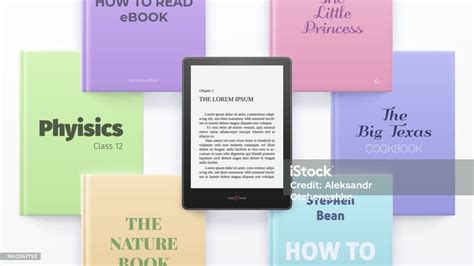 탑뷰 책은 밝은 배경에 놓여 있고 전자책은 맨 위에 있습니다 0명에 대한 스톡 벡터 아트 및 기타 이미지 0명 3차원 형태 개체 그룹 Istock