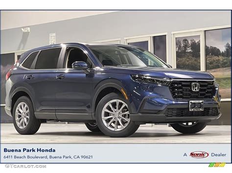 2023 Canyon River Blue Metallic Honda Cr V Ex Awd 145519249 Gtcarlot