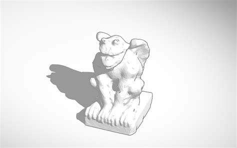 3d Design Gargoyle Tinkercad